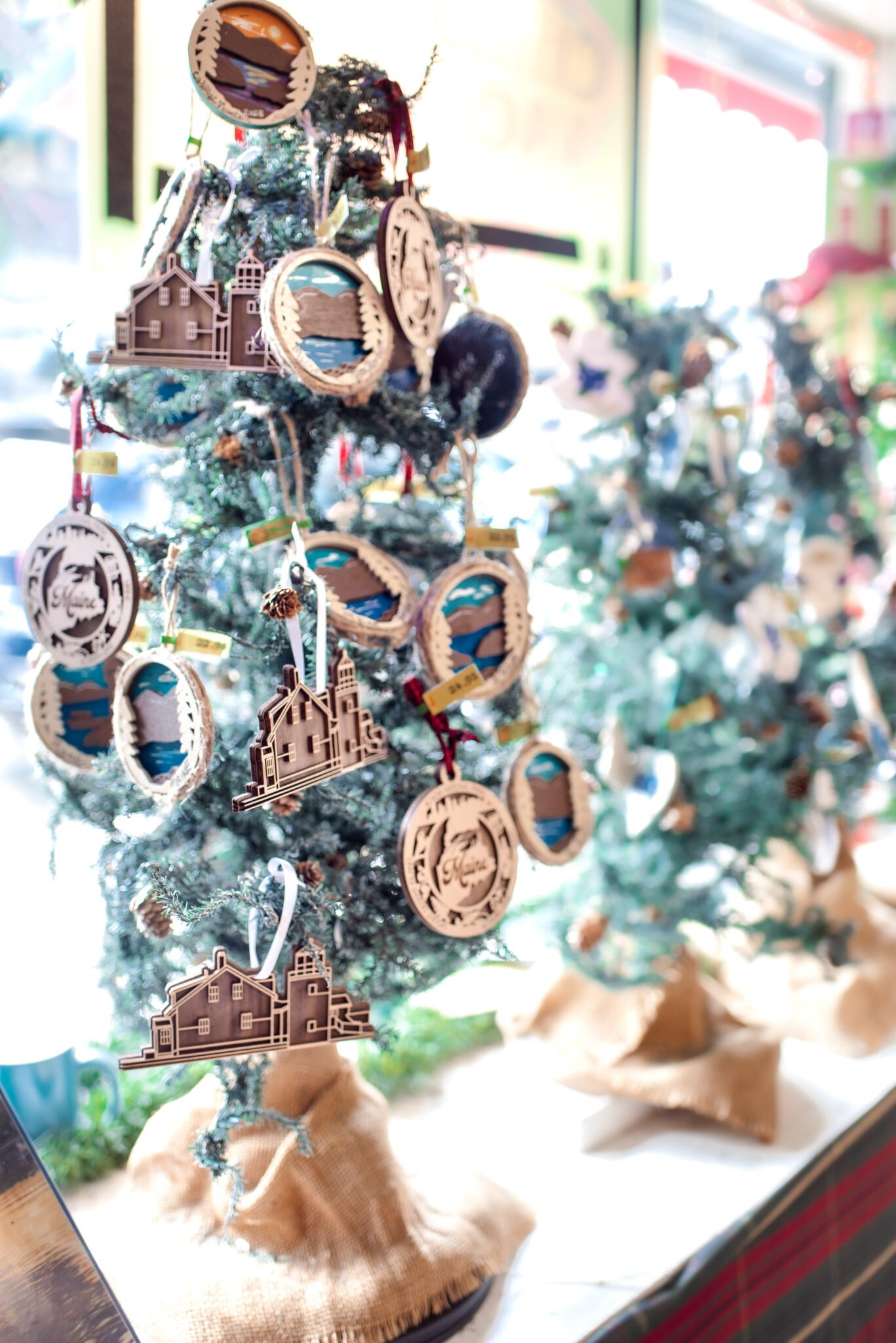 Acadia Maine Ornament Gift Shop | Christmas Vacation Shop Bar Harbor ...